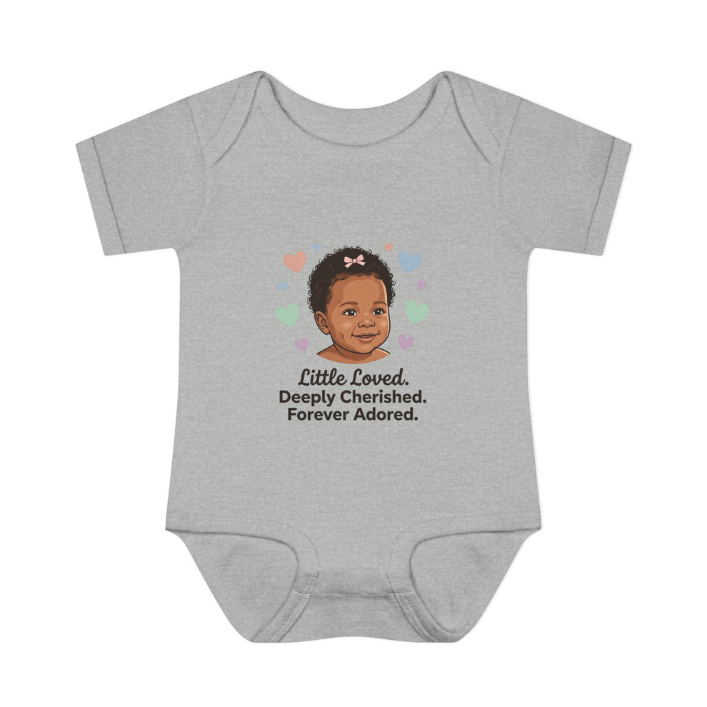 Little Loved Infant Bodysuit — "Little Loved. Deeply Cherished. Foreve ...